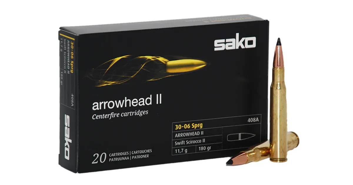 Balas Sako Arrowhead II 30.06 180 grs