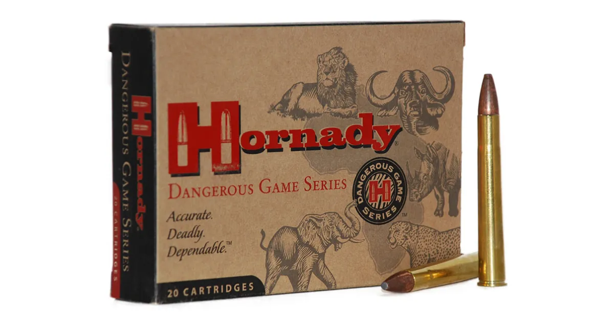 Balas Hornady Dangerous Game 9,3x74R 286 grs SP-RP