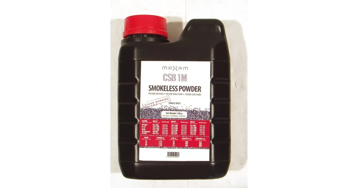 Pólvora csb 1m maxam para recarga