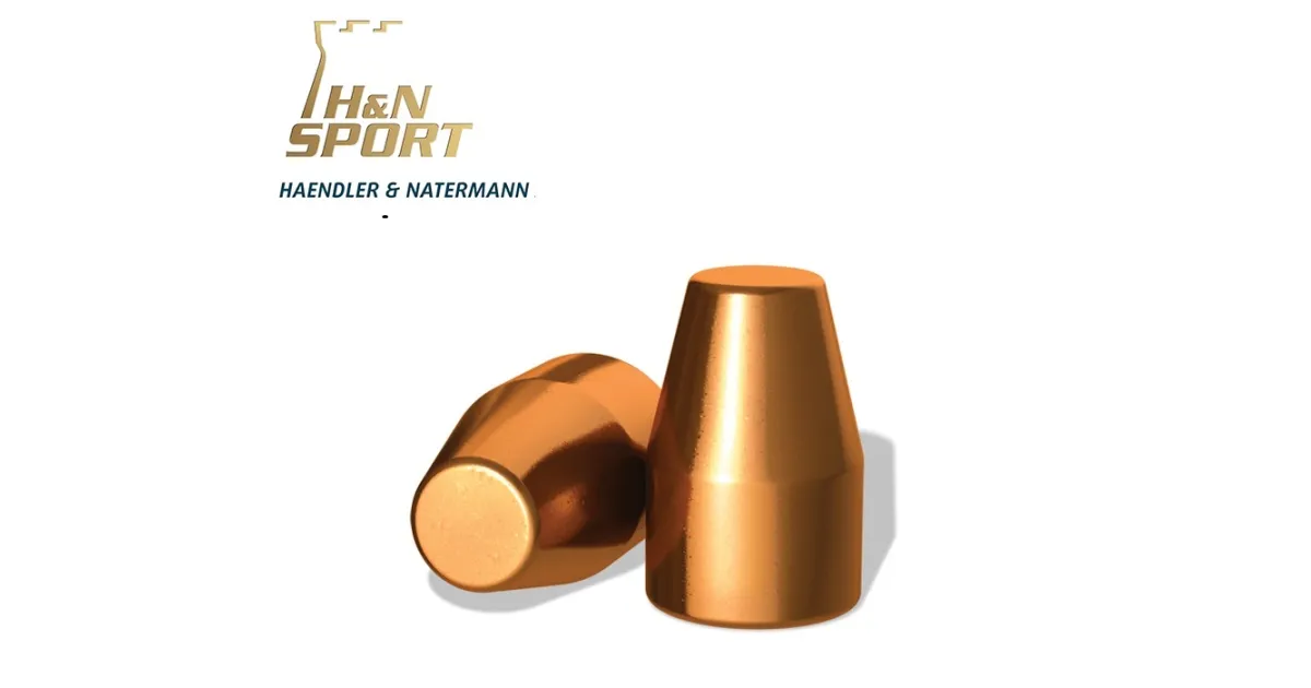 Puntas hn tronco conica calibre 356 (9parabellum)125 grains (500 unidades)