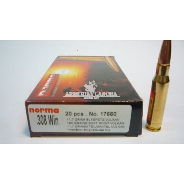 Balas Norma Vulkan 308 Win 180 grs