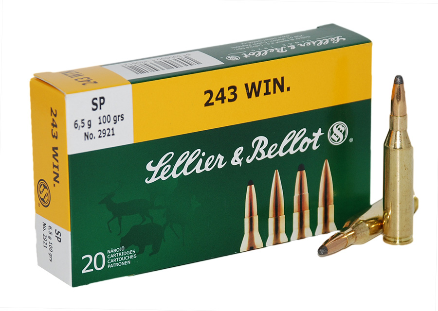 Balas Sellier & Bellot 243 Win 100 grs SP