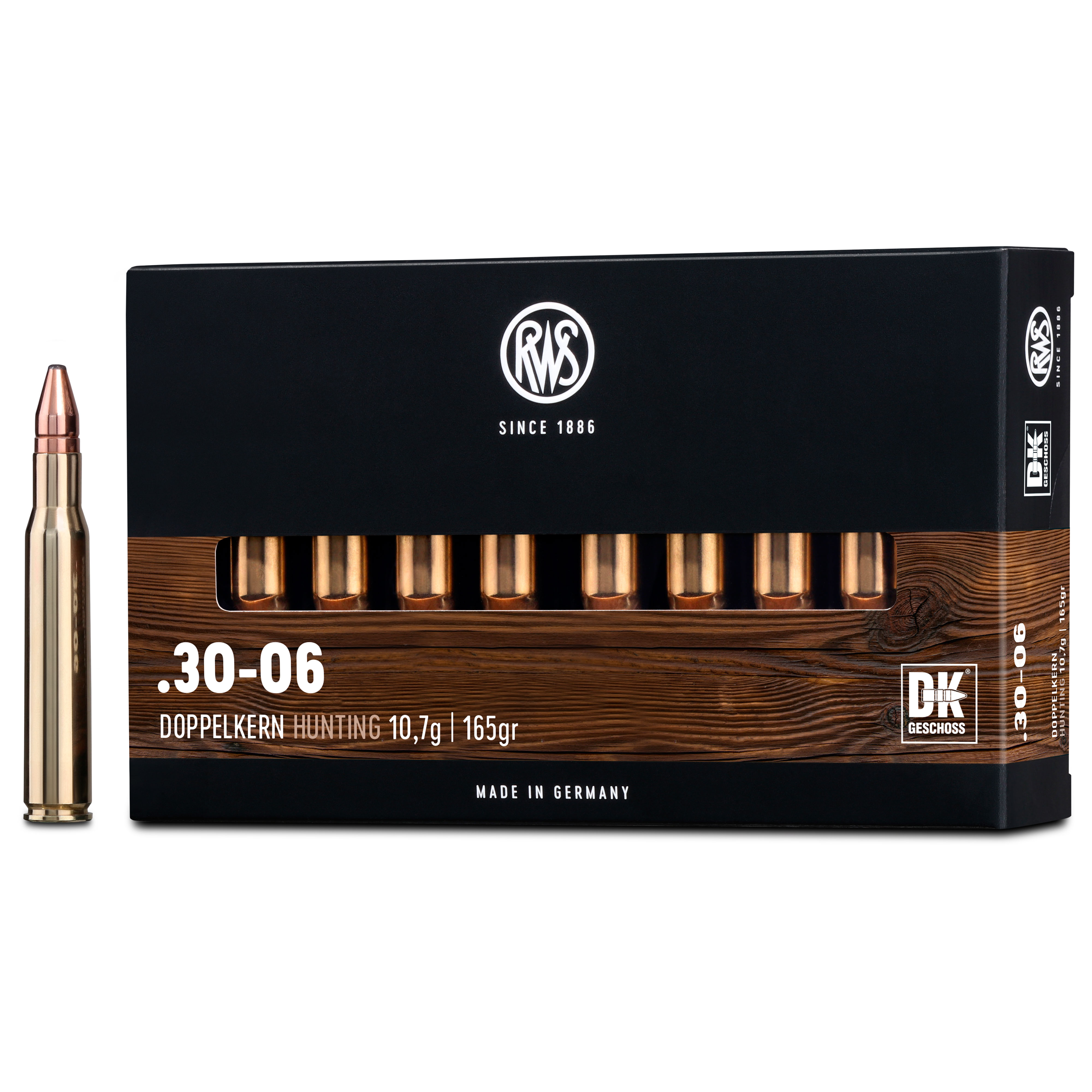 Balas RWS DK (Doppelkern) 30.06 165 grs Twin Core