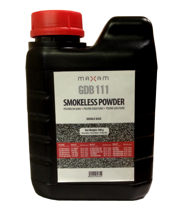 Pólvora gdb 111 maxam para arma larga